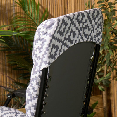 Geo Gravity Chair Seat Cushion 1 x Outdoor Garden Bench Pad