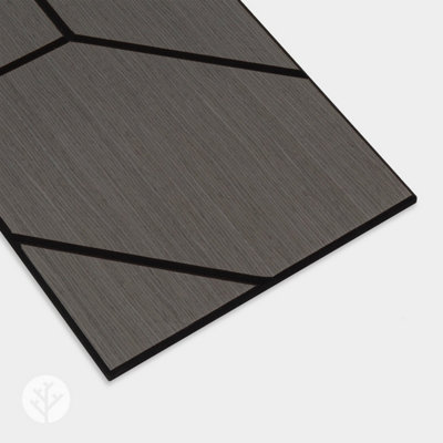 Geo-Lite Trapeze Geometric Wall Panels - Premium Wood Finishes for ...