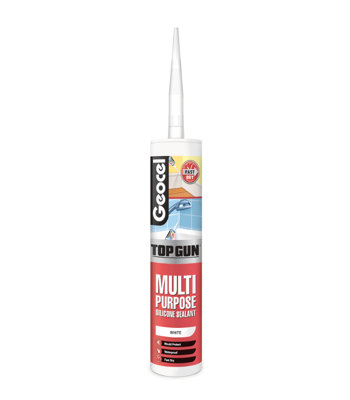 Geocel Top Gun Multi Purpose C3 Silicone 310ml Cartridge - Black