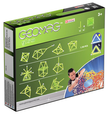 Geomag Kids Glow - 30 Piece Construction Set