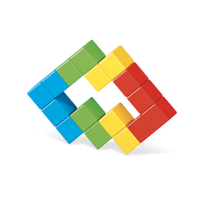 Geomag - Magicube Green Line 16 Cubes