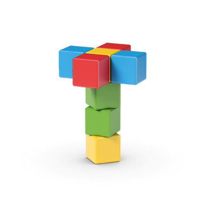 Geomag - Magicube Magnetic Shapes Starter Set 6 Pieces