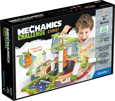 Geomag Mechanics Magnetic Challenge Strike - 185 Pieces