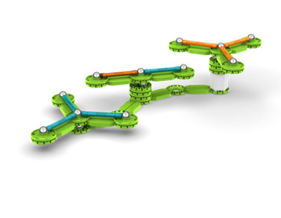 Geomag Mechanics Motion Magnetic Flywheels - 96 Pieces