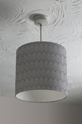 Geometric Curves (Ceiling & Lamp Shade) / 45cm x 26cm / Ceiling Shade