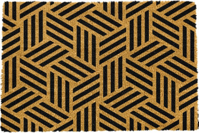 Geometric Lines Pattern Doormat
