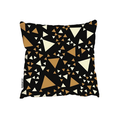 Geometric pattern with triangles (Outdoor Cushion) / 60cm x 60cm