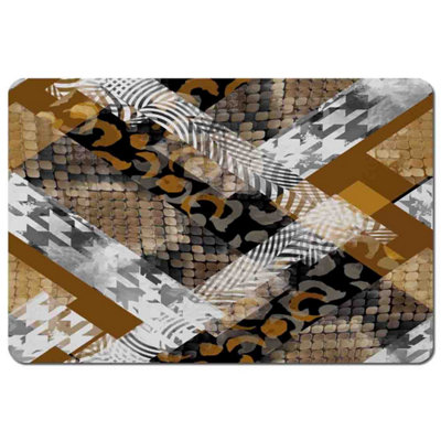 Geometric Snake Skin & Patterns (Placemat) / Default Title | DIY at B&Q