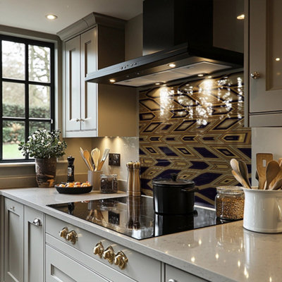 Geometric Tiles Splash Back designer style
