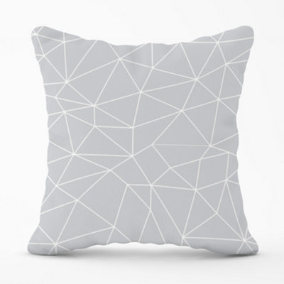 Geometric Triangle Pattern Cushions 60cm x 60cm