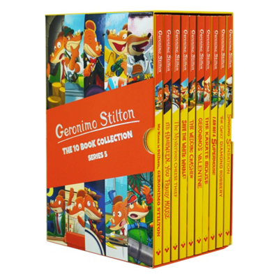 Geronimo Stilton The 10 Book Collection (Series 5) Box Set - Ages 5-7 ...