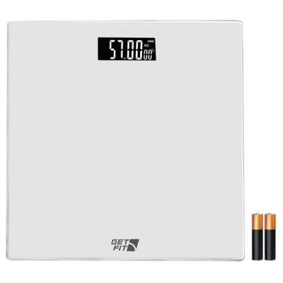 Get Fit Bathroom Scales - Digital Weighing Scale Strain Gauge Sensor ...