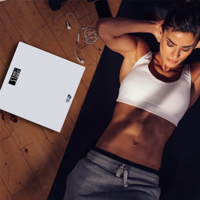 Get Fit Bathroom Scales - Digital Weighing Scale, Strain Gauge Sensor ...