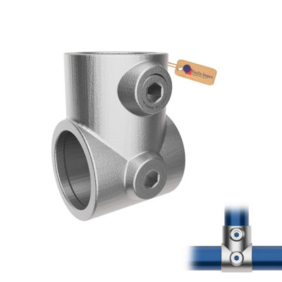 GeZu Impex 3 Way Corner Elbow Tube Connector 27 mm Hot Dip Galvanised ...