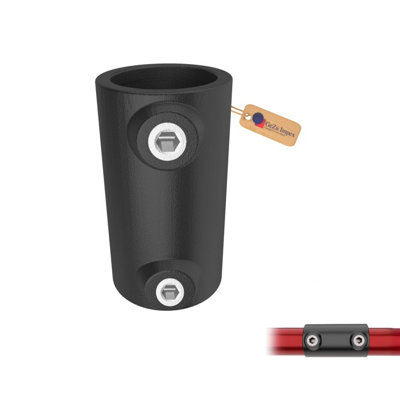 GeZu Impex Inline External Tube Connector 42 mm Hot Dip Galavinsed