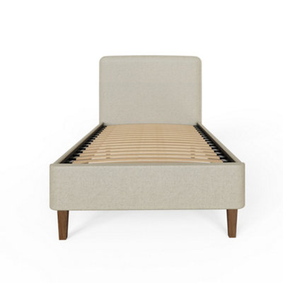 GFW Addison Bed Frame Single Beige