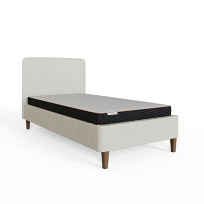 GFW Addison Bed Frame Single Grey