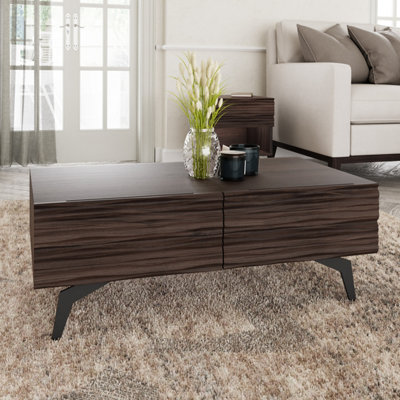 GFW Bantham Coffee Table Dark Walnut
