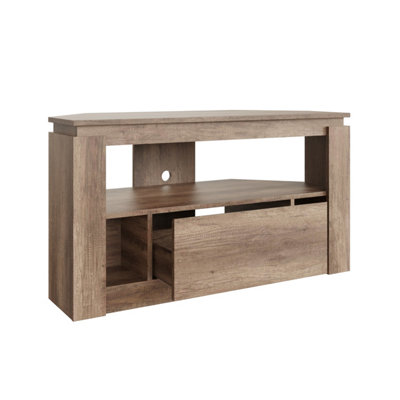 GFW Canyon Oak Corner TV Unit Stand
