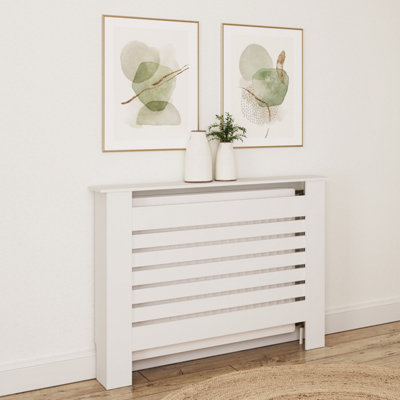 GFW Cleo Radiator Cover Medium White