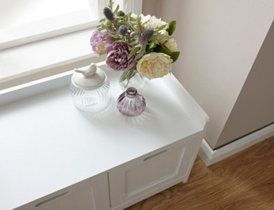 GFW Colonial 3 Door Storage Unit White