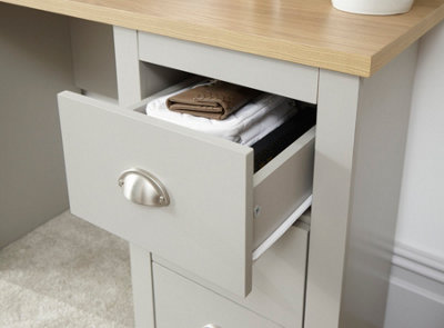 Lancaster grey desk store