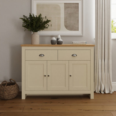 GFW LANCASTER LARGE SIDEBOARD CREAM