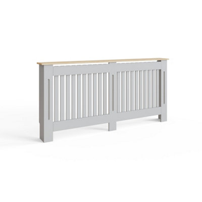 GFW Longslow Radiator Cover Extra Large Grey