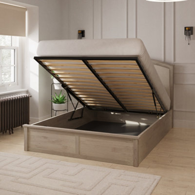 Gfw madrid ottoman double bed frame store