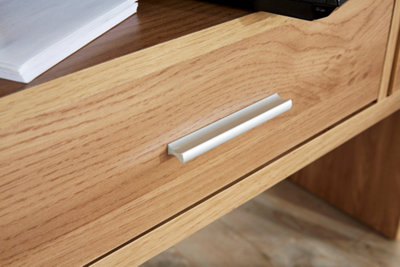 GFW Regis Extending Console Desk Oak