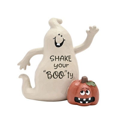 Ghost Ornament - Shake You Boo-ty