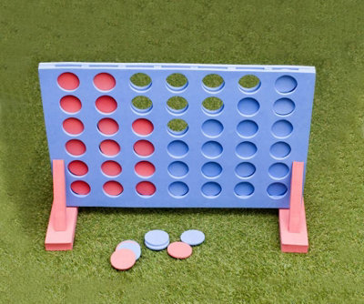 Giant 4 In A Row Garden Connect 4 Four Game Kids Outdoor Family Set