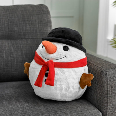 Giant Cozy Handwarmer Snowman Plush Warmer