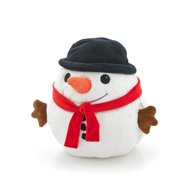 Giant Cozy Handwarmer Snowman Plush Warmer