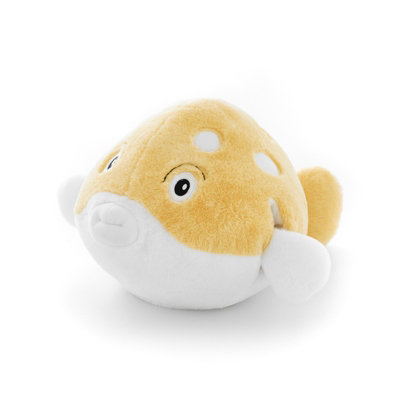 Giant Cozy Handwarmer Soft and Cuddly Pufferfish Plush