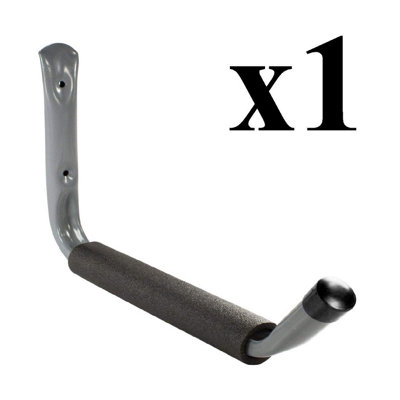Giant Heavy Duty Padded Storage Hook 370mm Wall Mounted Ladder Bike ...