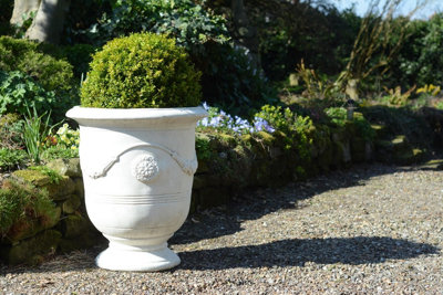 Giant Impressive Greek Style Round Pot