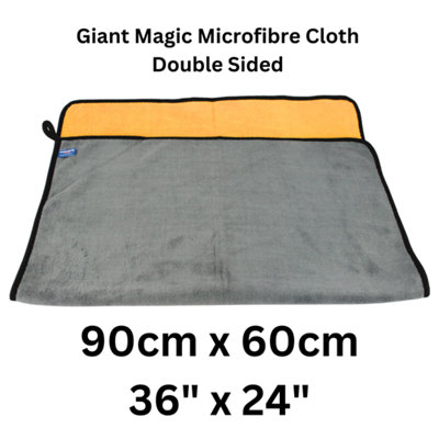Giant Microfibre Cloth Double Sided Super Absorbent Lint Free