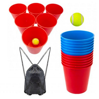 Giant Outdoor Bucket Pong Set Garden