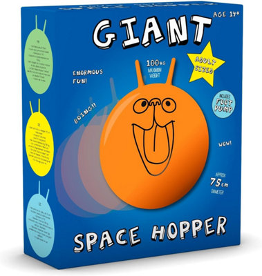 Giant Retro Space Hopper for Adults Inflatable Includes Foot Pump Extra ...