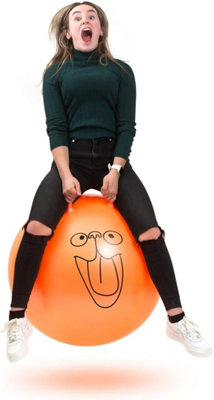 Giant Retro Space Hopper for Adults Inflatable Includes Foot Pump Extra ...