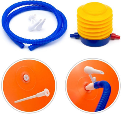 Giant Retro Space Hopper for Adults Inflatable Includes Foot Pump Extra ...