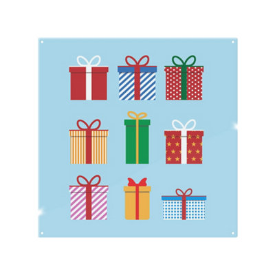 Gift Boxes Dining Splash Back designer style