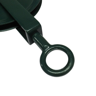 Gin Wheel Scaffold Pulley 250KG (Scaffolder Lifting Block Attachment 0.25T)