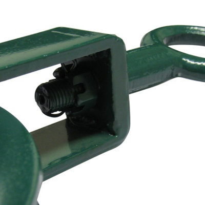 Gin Wheel Scaffold Pulley & 30M Rope 250KG (Scaffolder Lifting Block ...