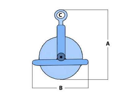 Gin Wheel Scaffold Pulley & 30M Rope 250KG (Scaffolder Lifting Block ...