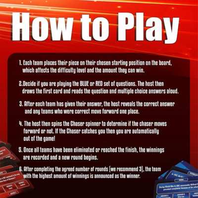 Ginger Fox The Chase Card Game