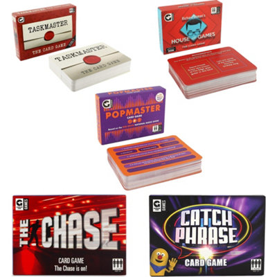 Ginger Fox Ultimate Quiz & Game Night Bundle: 5 Fun Games