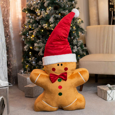 Gingerbread Man Christmas Decoration - Jumbo