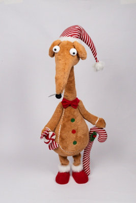 Gingerbread Rat Christmas Decoration - Alpha Rat